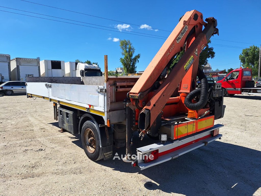 MAMBOUR M661 | Palfinger PK 4501 Crane - Pritsche semi-trailer poluprikolica sa ravnom platformom