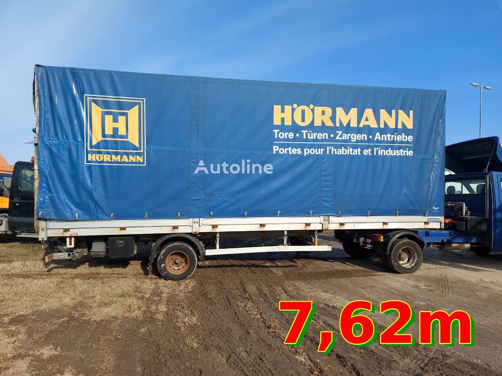 Fankhauser BE BE Trailer Pritsche+Plane - LBW Zepro MA 750 kg poluprikolica s ceradom