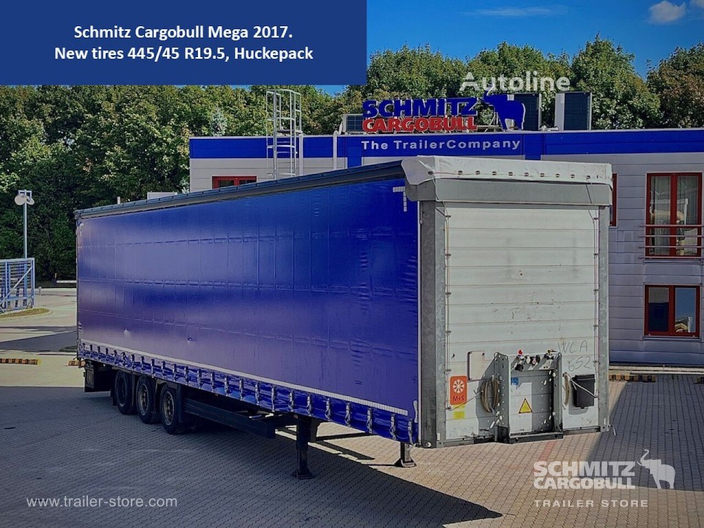 Schmitz Cargobull TolÃ³ponyva Mega poluprikolica s ceradom