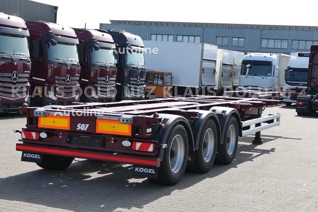 Kögel Port 45 BDF Swap Body Chassis / Multi Chassis / Lift Axle poluprikolica-šasija