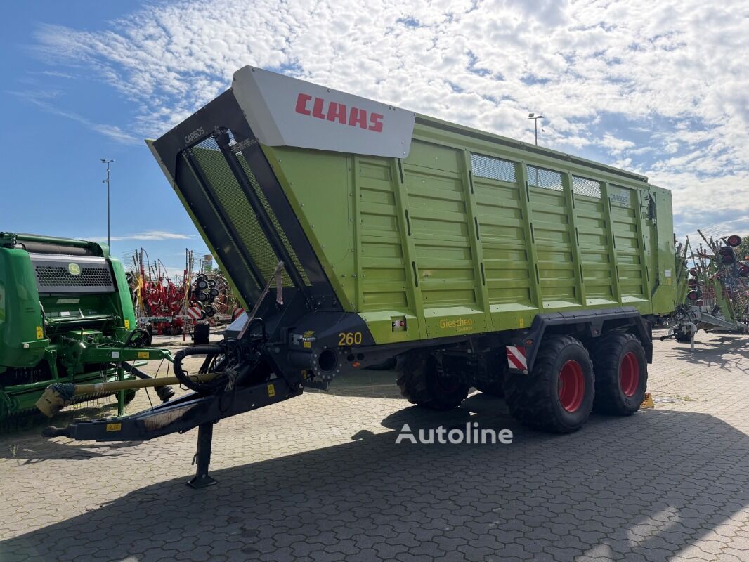Claas Cargos 750 prikolica kiper