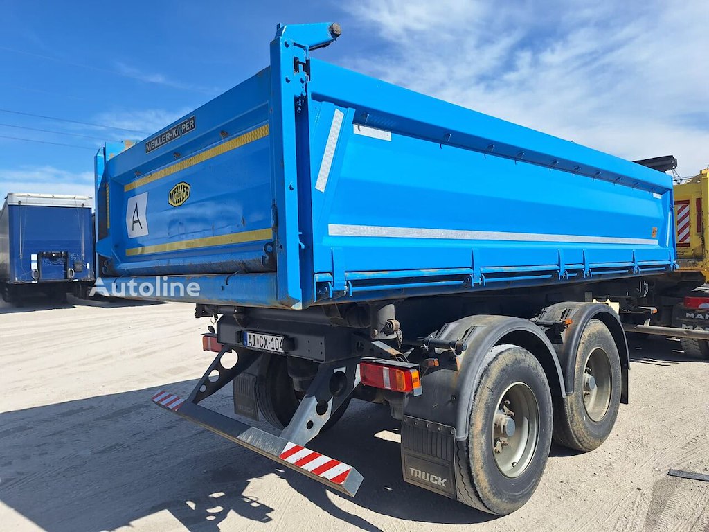 Meiller MZDA 18/21 - 3 sided Tipper /Tandem semi-trailer prikolica kiper