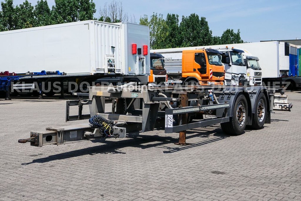 Schmitz Cargobull SGF C2 Tandem BDF Wechselfahrgestell SAF-Achsen prikolica za kontejnere