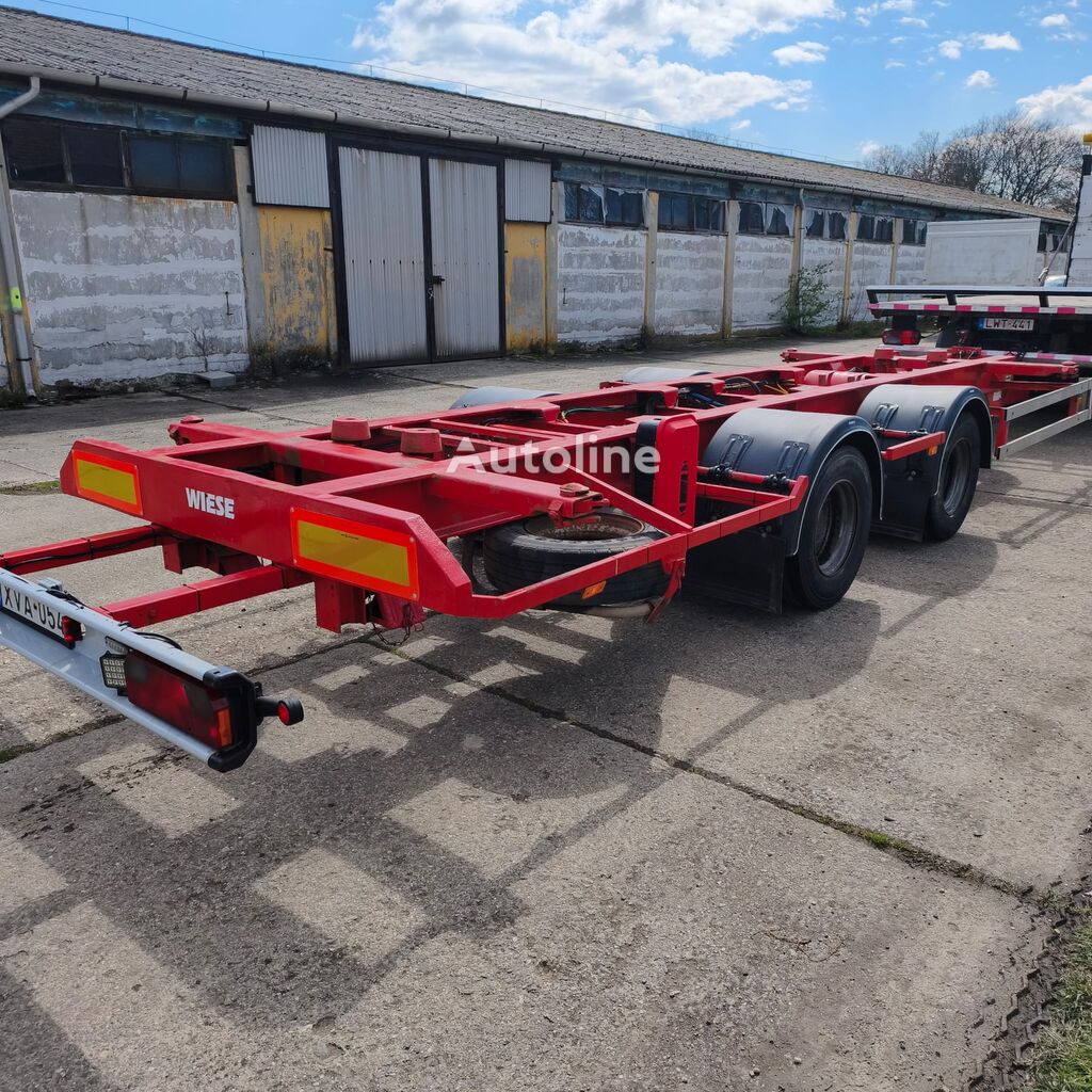 Wiese WD 2-18 - Container trailer prikolica za kontejnere