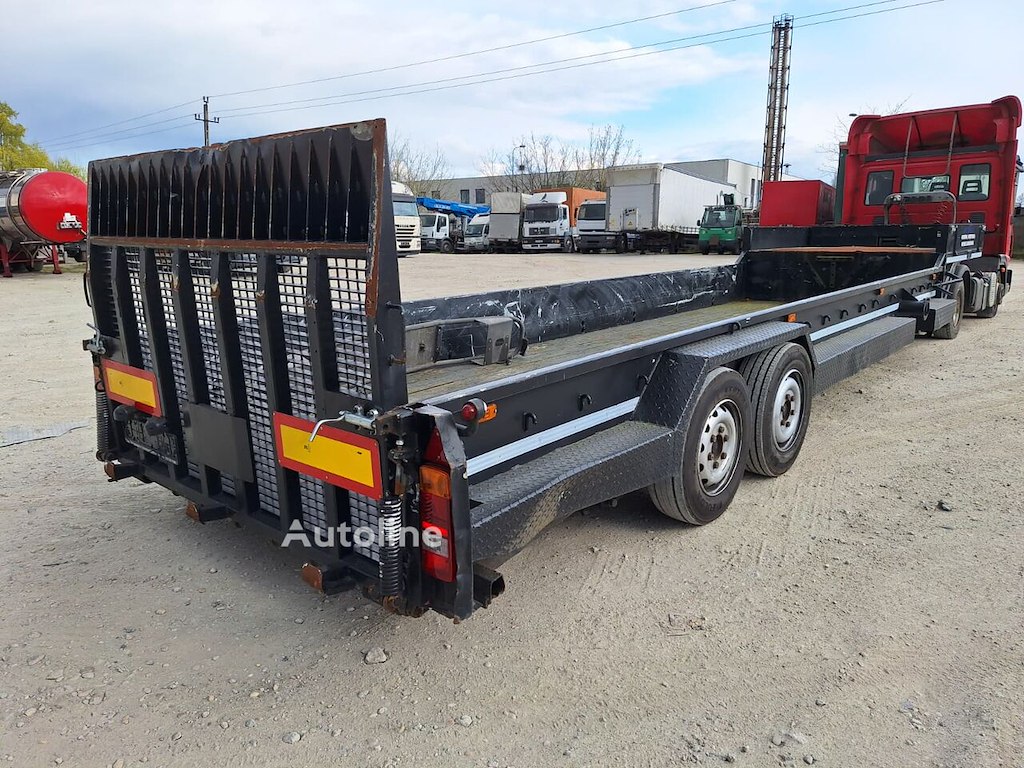 Veldhuizen equipment trailer + Winch / 9,8 m prikolica za građevinske strojeve