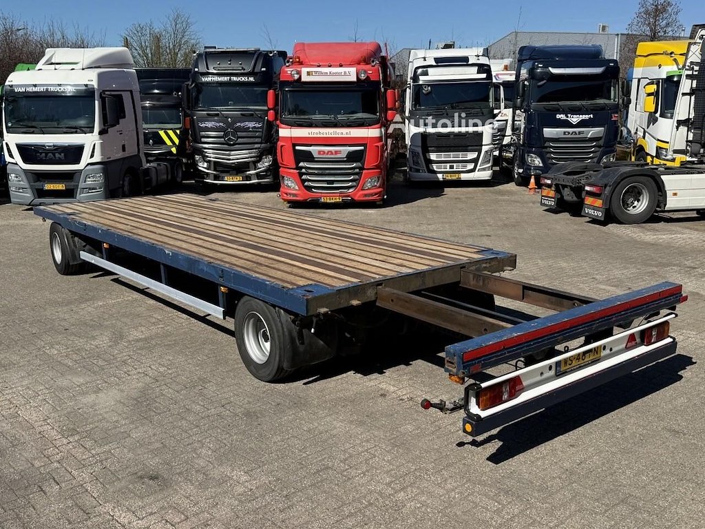 Contar A 1010 LD / 94 cm / Uitschuifbaar / Twistlocks / 20.000kg / BPW prikolica sa ravnom platformom