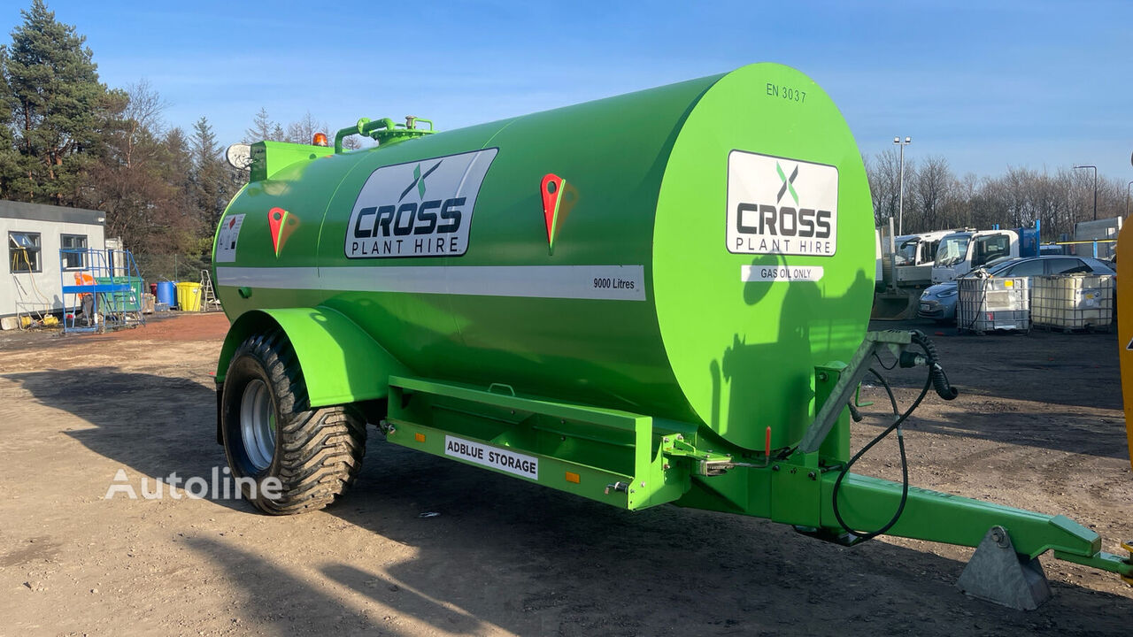 Prodaje se Cross 9000L Site Tow Bowser prikolicu cisternu za gorivo na aukciji