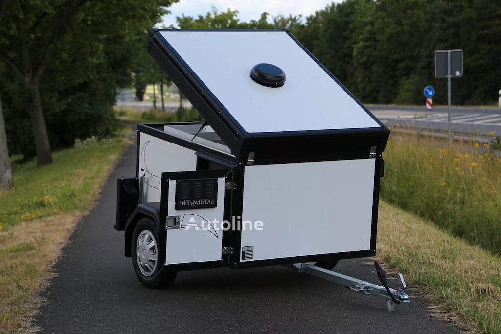 Nova Blyss THERMO 2 Black & White Dog Trailer prikolica za pse