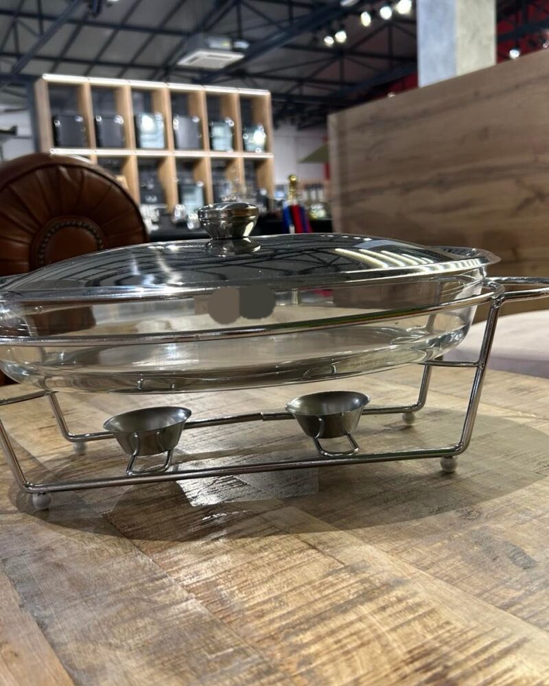 Dish 2L sa svecicama za podgrevanje hrane