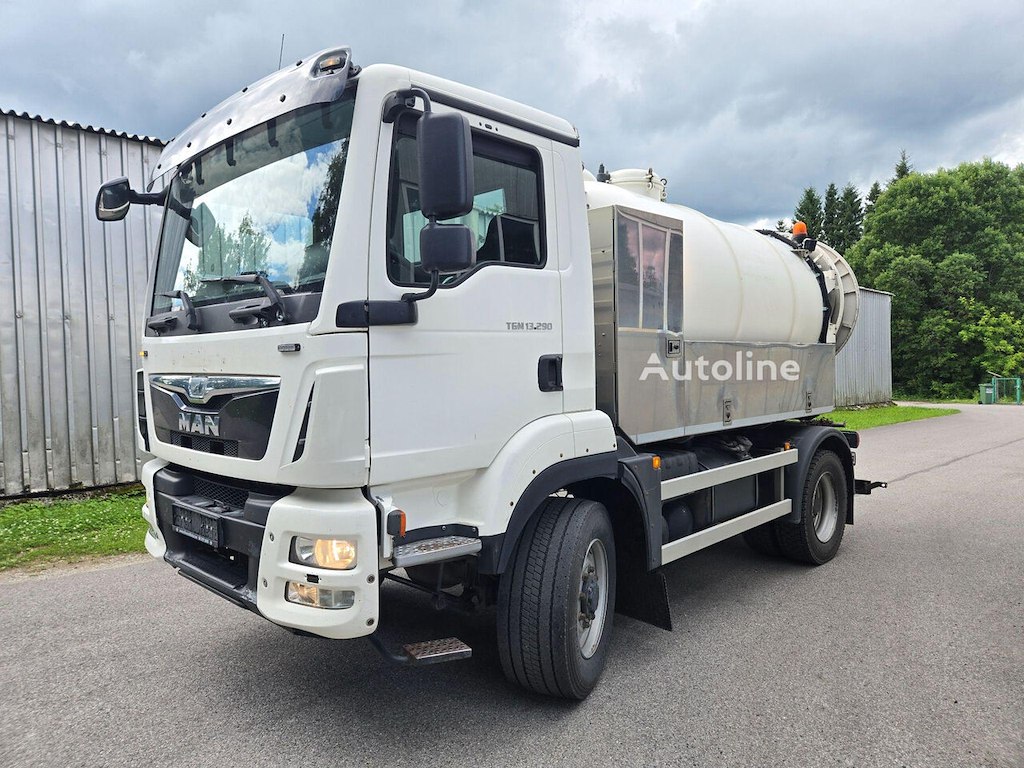 MAN TGM 13.290 4X4BL NM - MSL 7.1m³/05m³ autofekalac