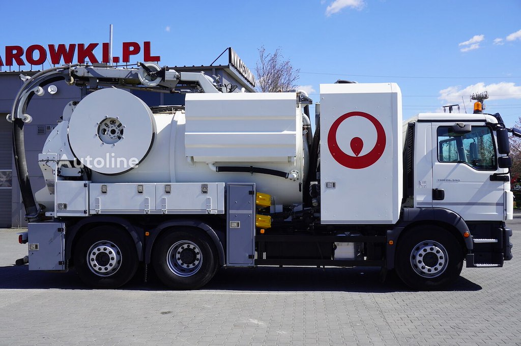 MAN TGM 26.340 E6 / RIVARD sewage cleaner 11.8 m3 / 150 tho. km / st autofekalac