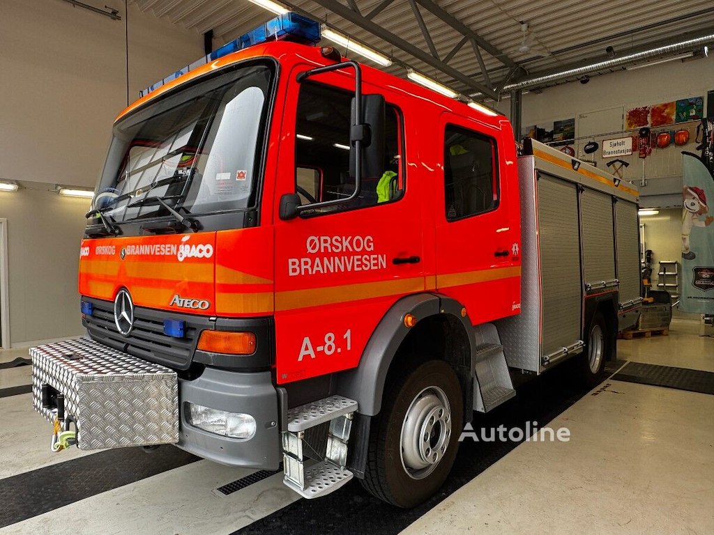 Prodaje se Mercedes-Benz MERCEDES-BENZ Atego 1328AF/36A Brannbil - Kun 8269 km - 4x4 - Do vatrogasno vozilo na aukciji