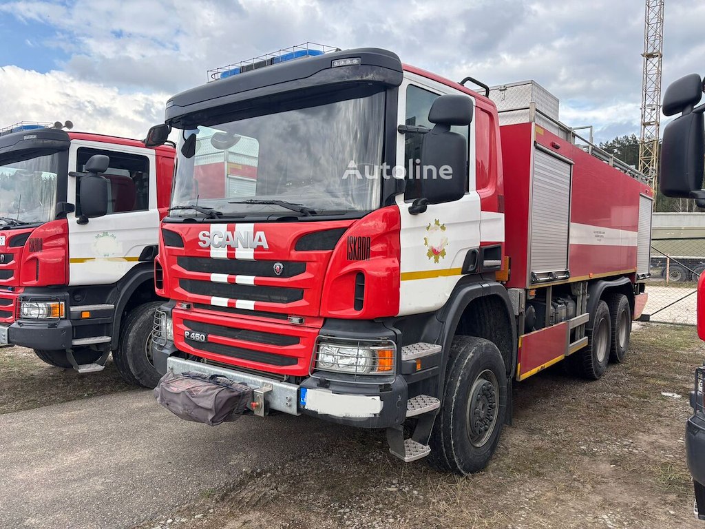 Scania P450 6x6 vatrogasno vozilo