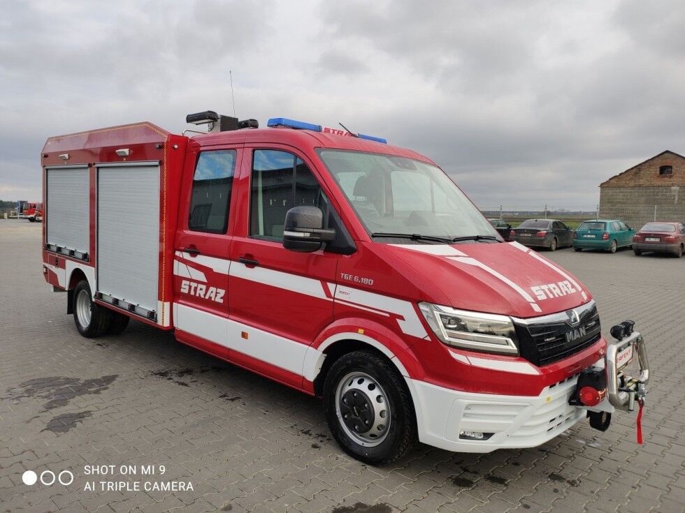 MAN TGE 6.180 vatrogasno vozilo