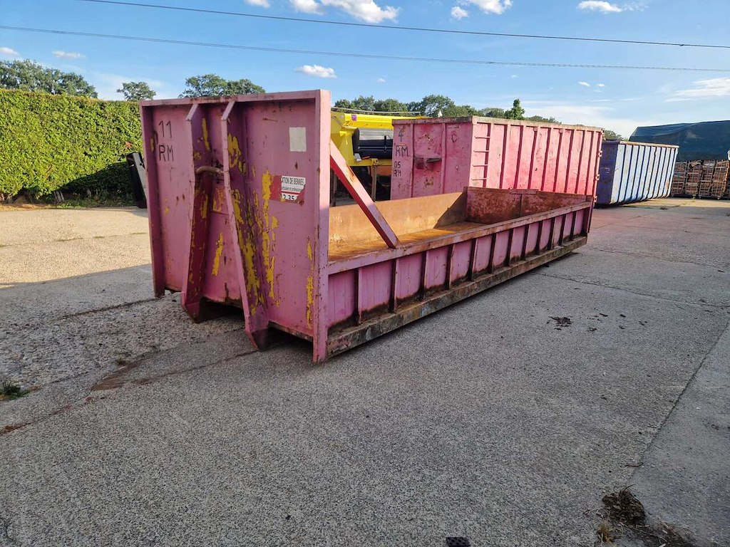 Prodaje se Afval container - Container met haak - afzetcontainer 10m3 Opsla karoseriju kipera na aukciji