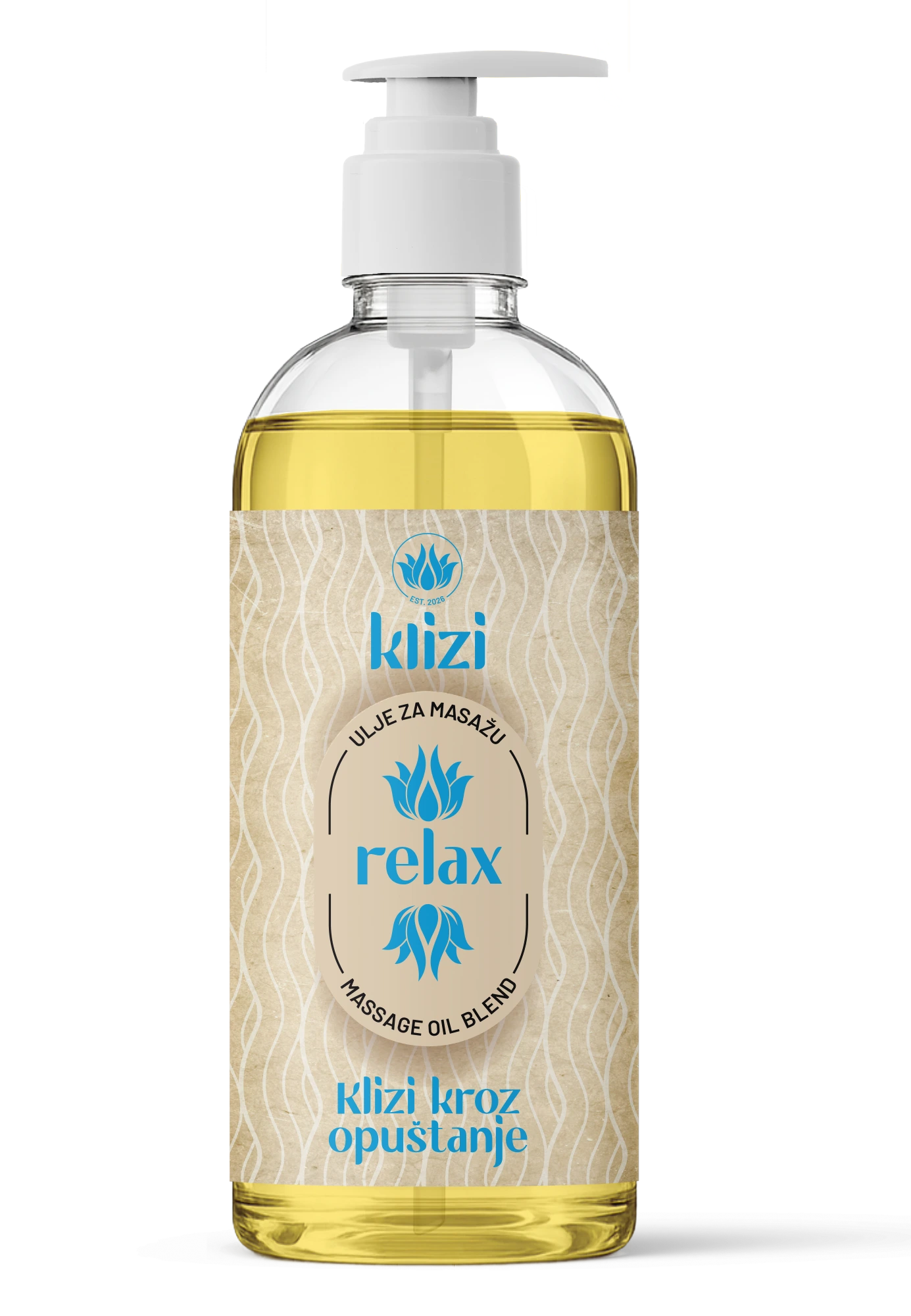 Ulje za masažu Relax - KLIZI 1000 ML