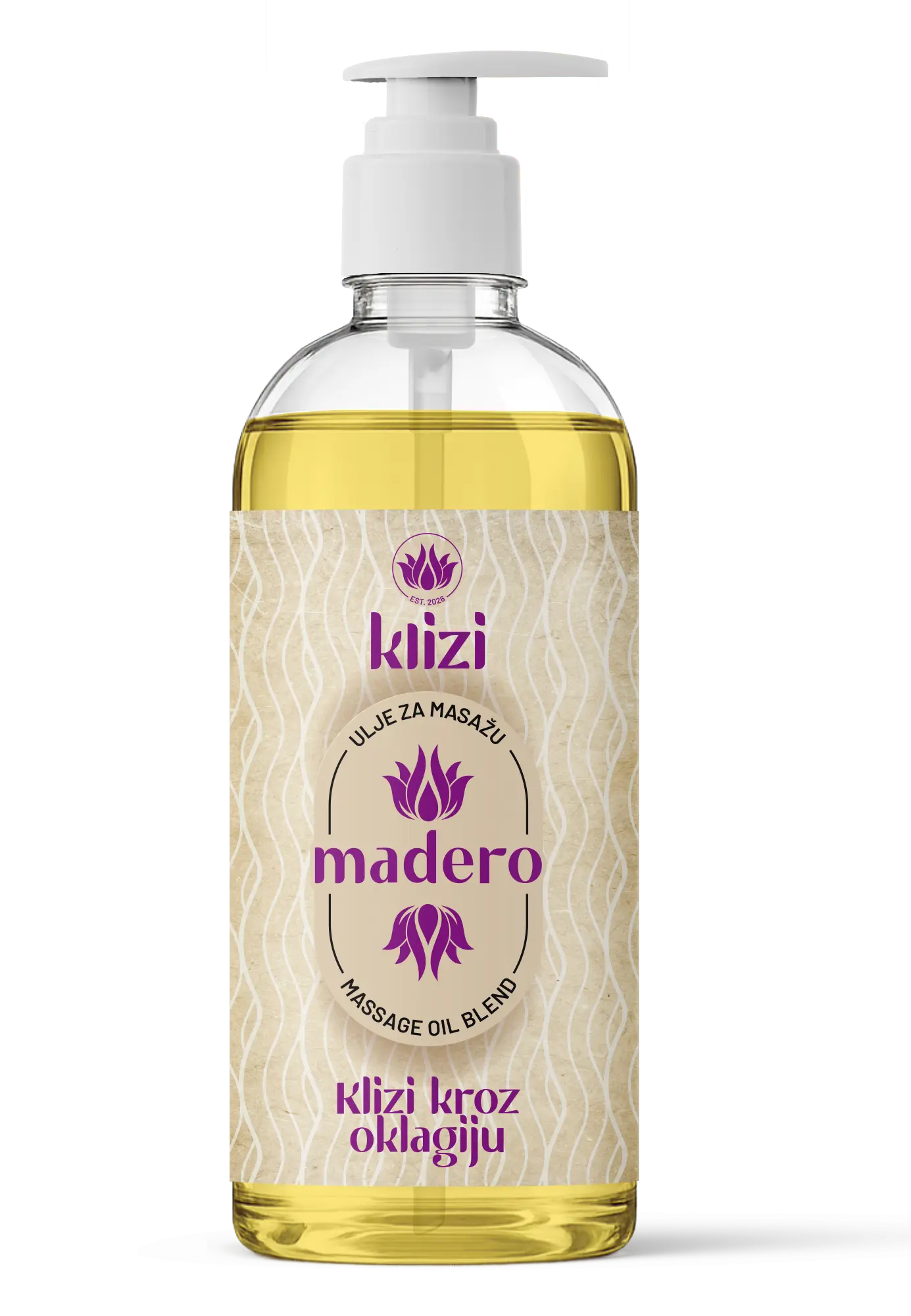 Ulje za masažu Madero - KLIZI 1000 ML