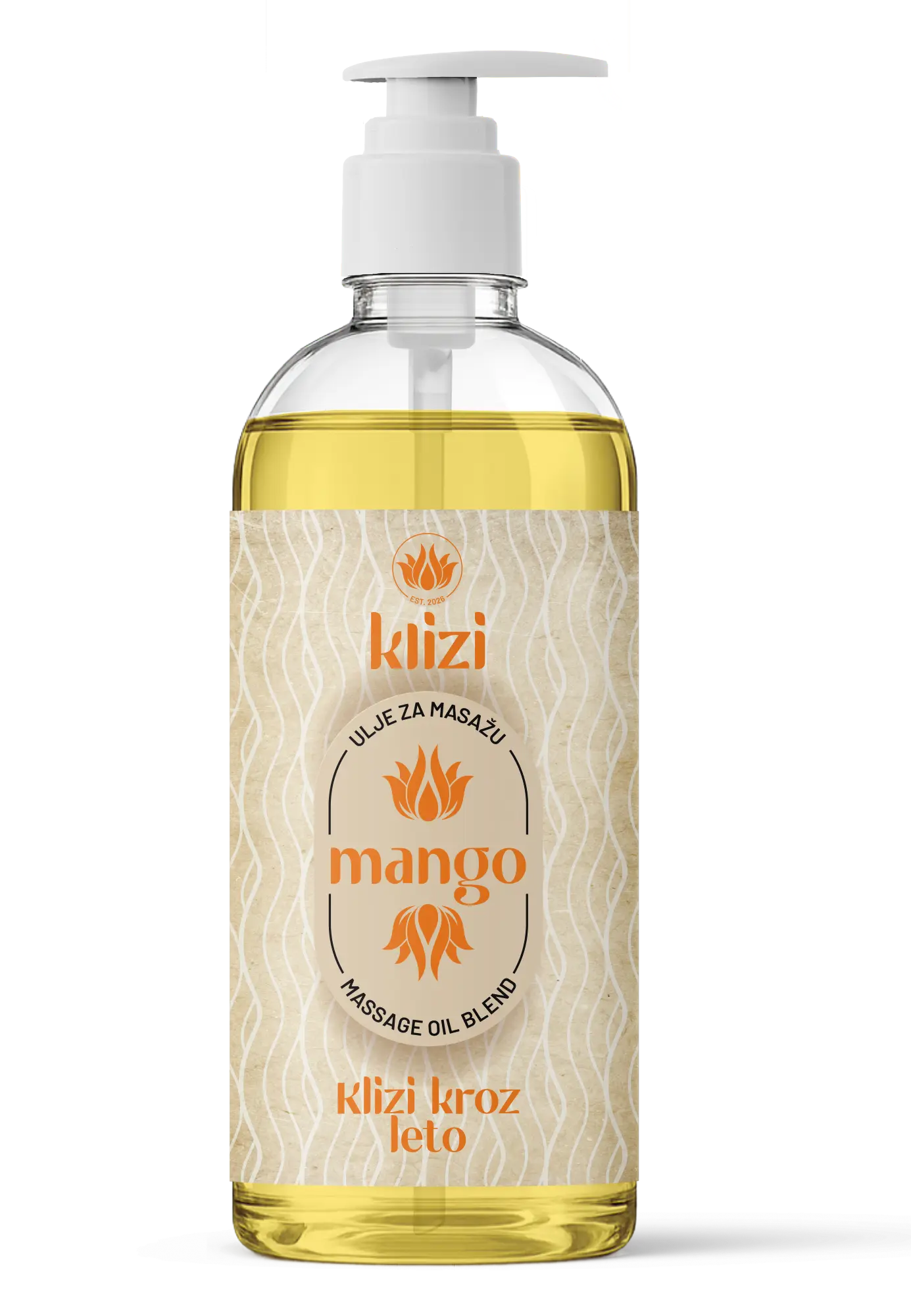 Ulje za masažu Mango - KLIZI 1000 ML