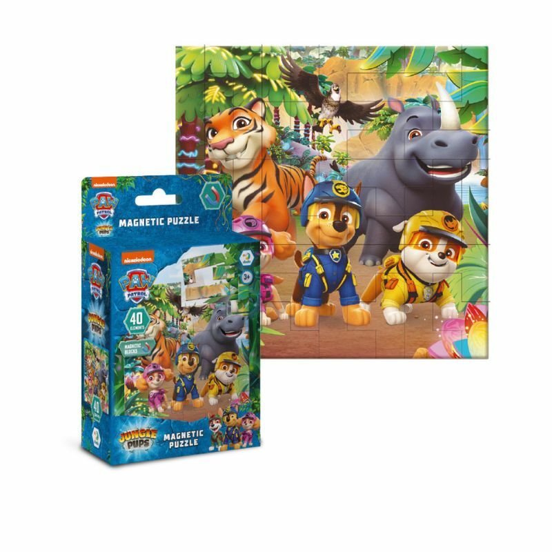 MAGNETNE PUZZLE PATROLNE SAPE DZUNGLA 40PCS 200649