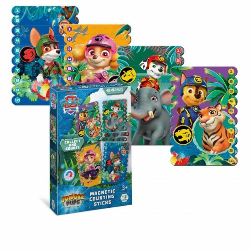 MAGNETNE PUZZLE PATROLNE SAPE STAPICI DZUNGLA 40PCS 200654