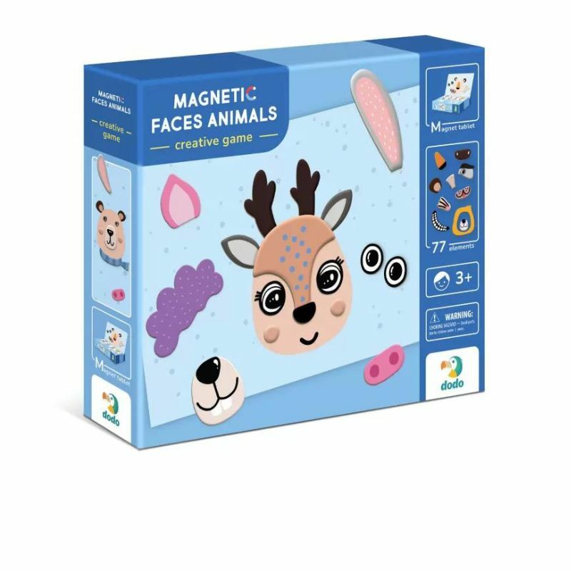 MAGNETNE PUZZLE LIKOVI ZIVOTINJA 77PCS 200209