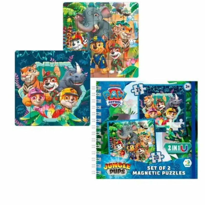 MAGNETNE PUZZLE PATROLNE SAPE DZUNGLA 2U1 200543