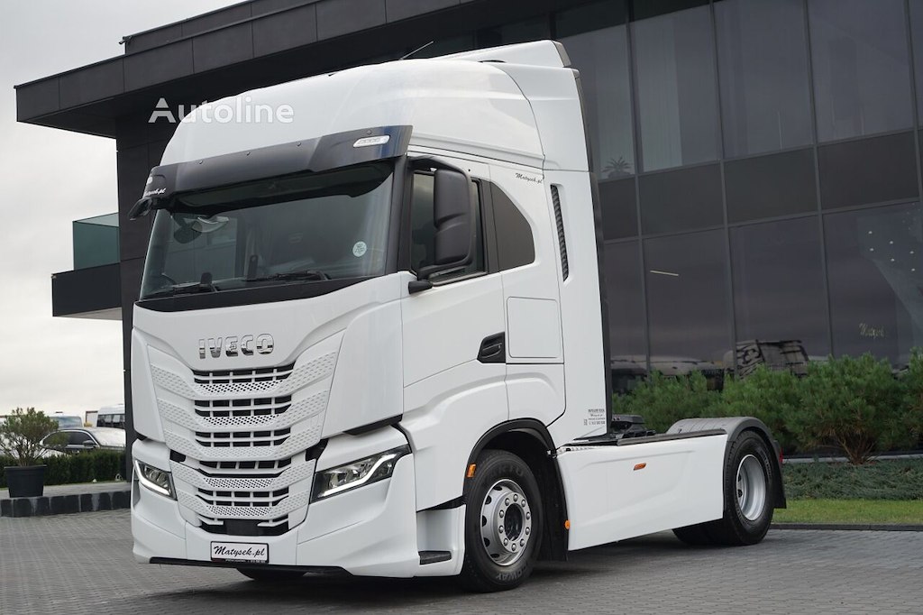 IVECO S-WAY / 480 / RETARDER / I-PARK COOL / OPONY 100% tegljač
