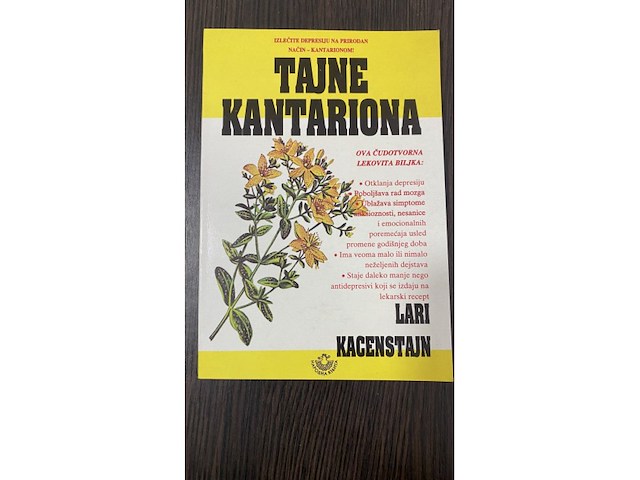 Tajne kantariona  - Lari Kacenstajn