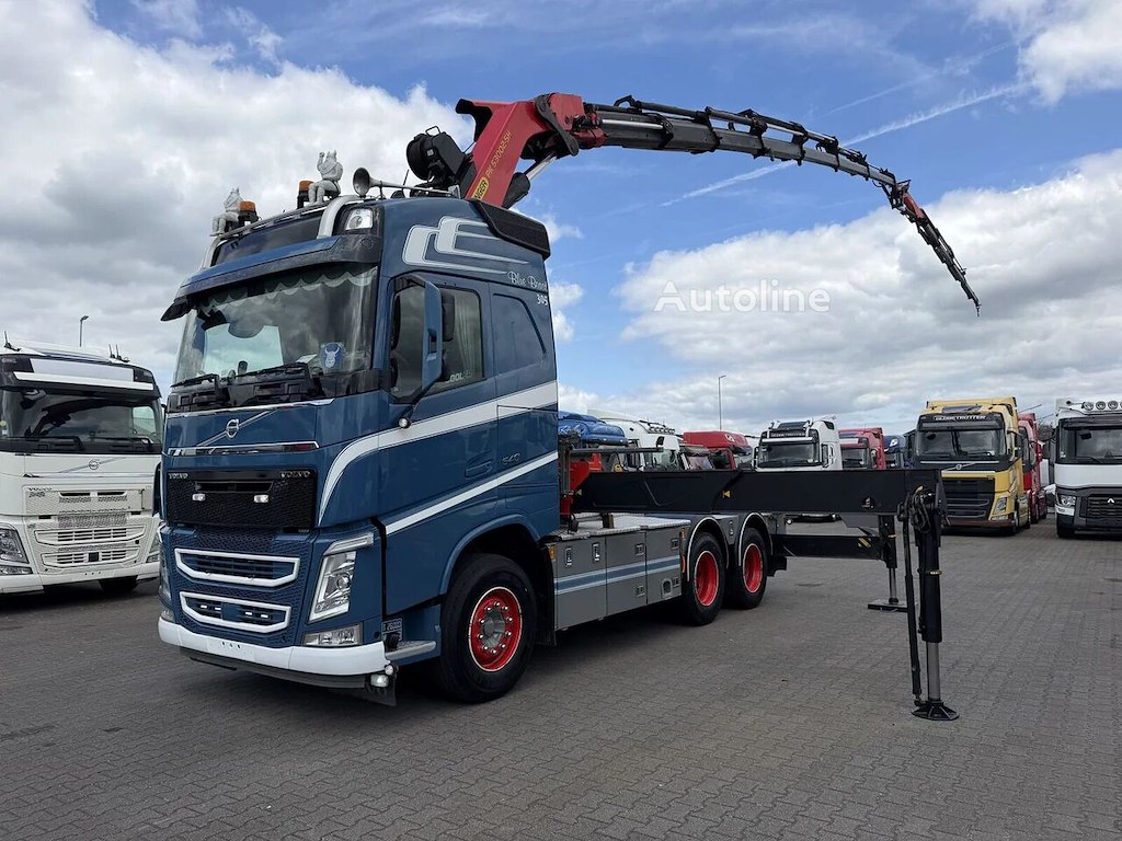 Volvo FH 540 6X4 Euro 6 Palfinger PK 53002 + PJ080 Fly jib tegljač