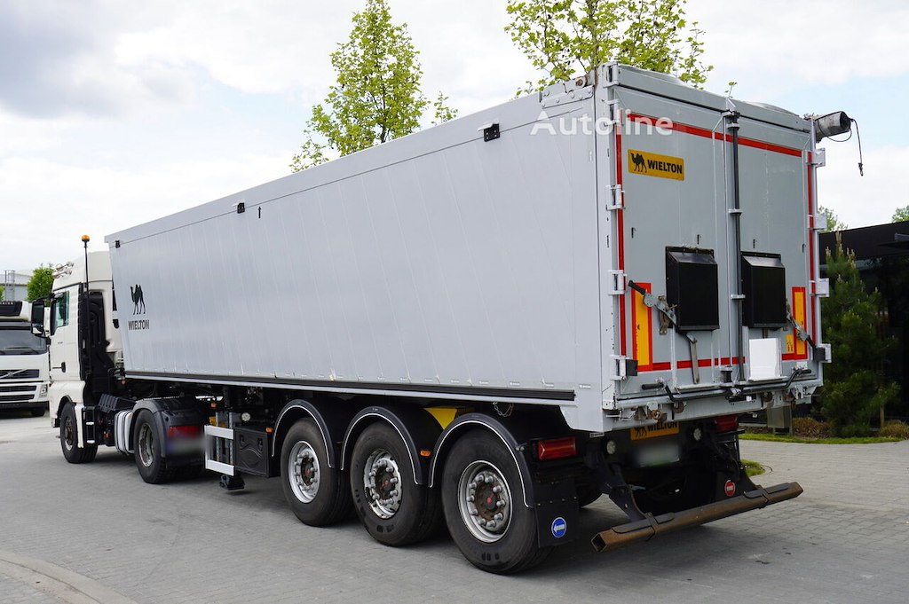 MAN TGX 18.470 4x4H tractor unit / Wielton NW-3 tipper semi-trailer tegljač + poluprikolica kipera