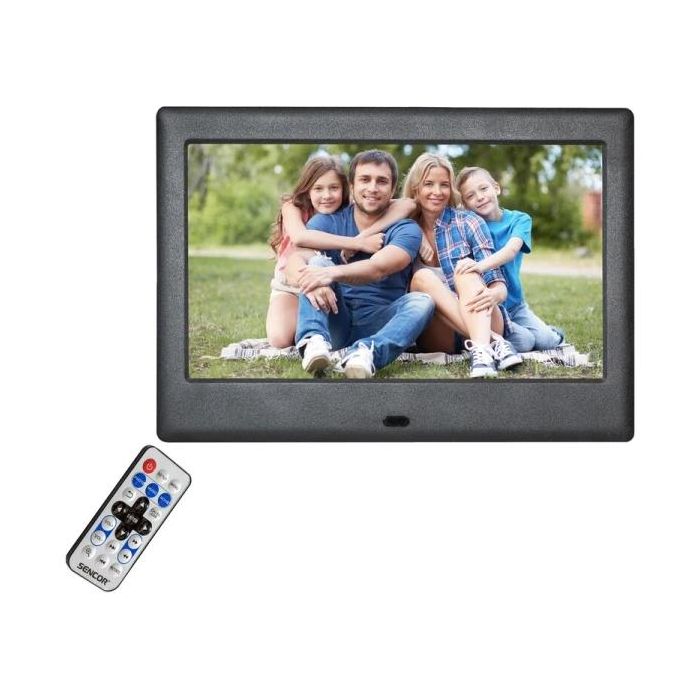 Digitalni Foto ram za slike SENCOR SDF 782 BK crna