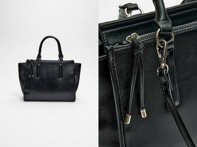 *Stradivarius* crna torba *NOVO*