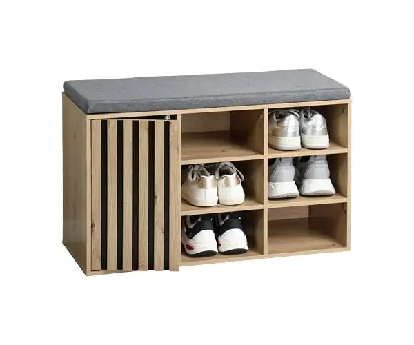 KESPER KSP15946 CIPELARNIK SA JASTUKOM ZA SEDENJE 76 x 48 x 29,5 CM