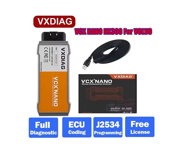 Volvo 2014D Dice VXDIAG VCX NANO NX300