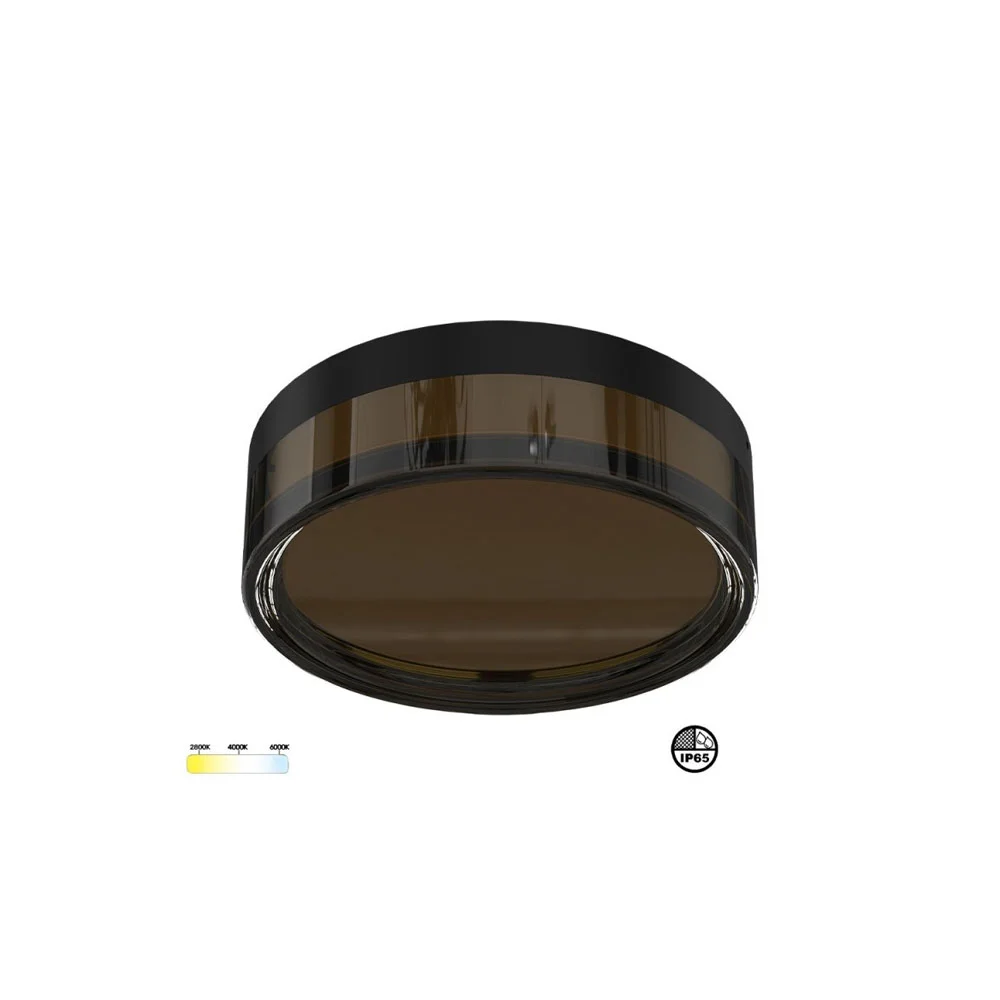 LED PLAFONJERA BLM230CW 18W CCT CRNA IP65