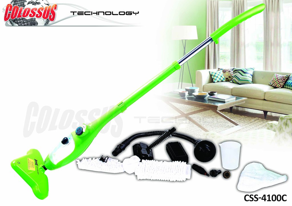 Mop paročistač 5u1 Colossus + dodaci gratis CSS-4100c