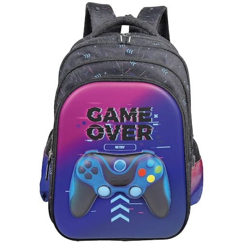 Ranac ojačana leđa 3D EVA Game Over 42*30*22cm SC3326 NS35067