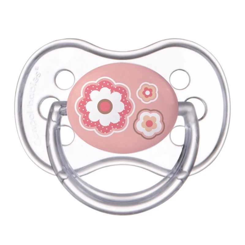 Canpol Babies silikonska varalica Newborn Baby, Pink