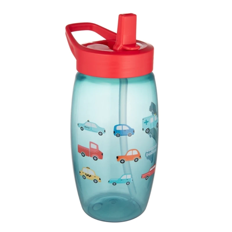 Canpol Babies šolja sa savitljivim kljunom 400ml, Plava