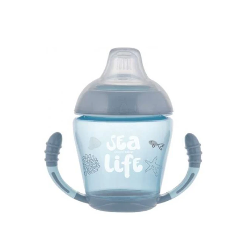 Canpol Babies šolja za bebe Sea Life 230ml, Grey