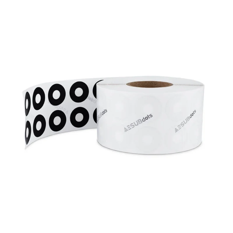 AESUBdots crno-beli markeri za 3D skenere 10 mm