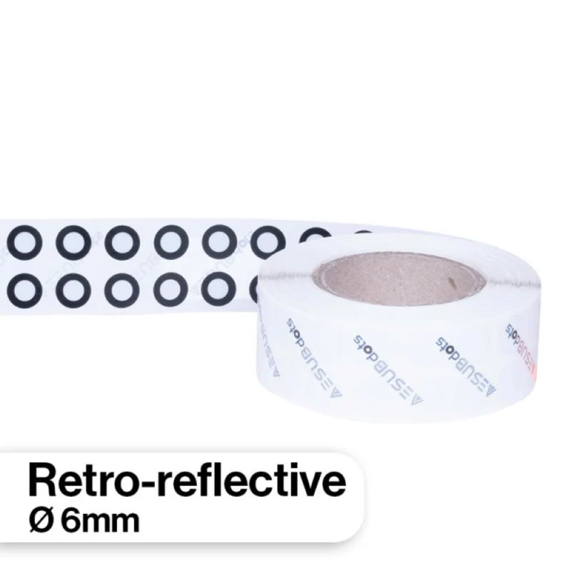 AESUBdots retro reflektujući markeri 3000 markera 6mm