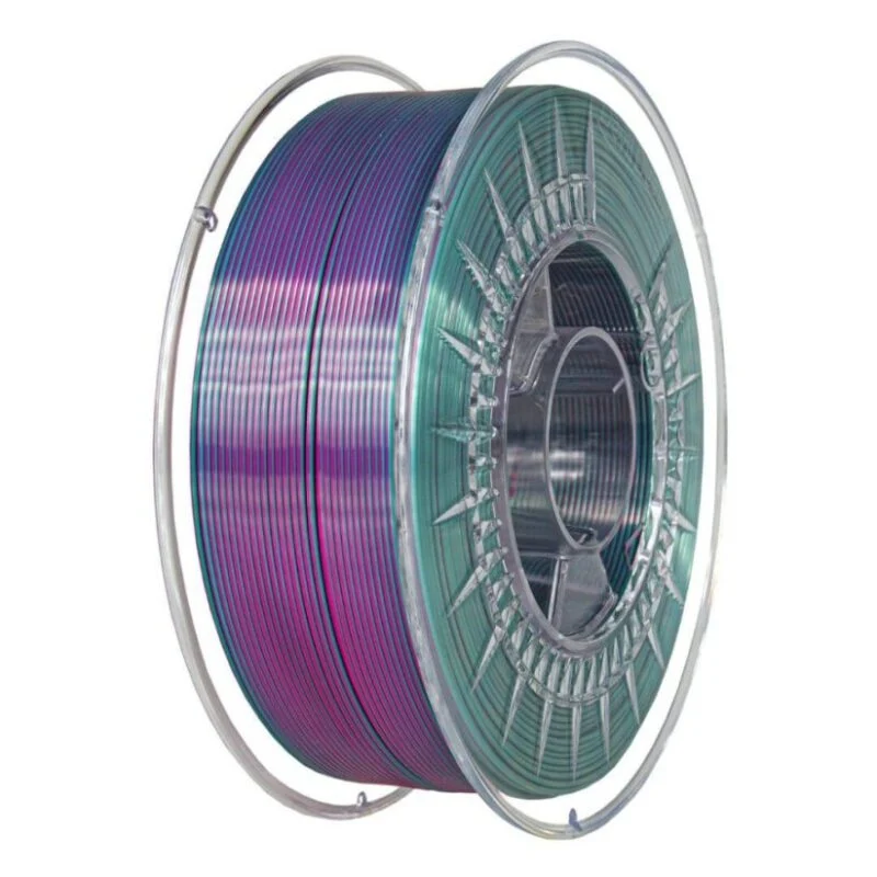 D.D. PLA SILK Dual 1,75mm 1kg Pink Pearl/ Cold Green