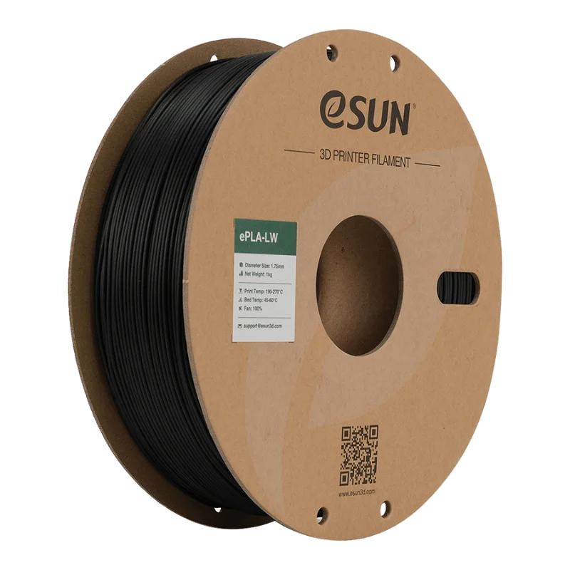 eSUN PLA LW 1,75mm 1kg CRNA (BLACK)