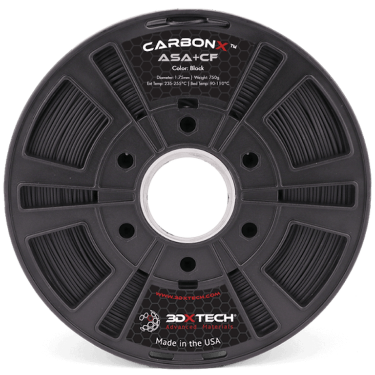 3DXTech CarbonX™ EZPC+CF 1,75mm 750g Black