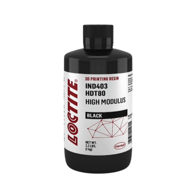 Loctite 3D IND403™ HDT80 Rezin – 1kg CRNA (BLACK)