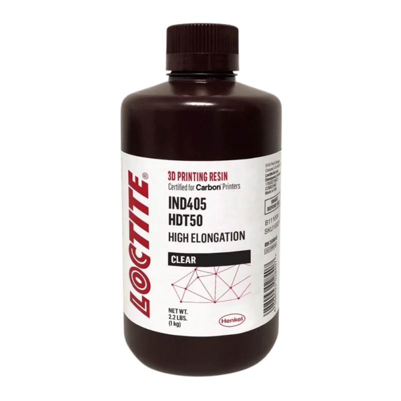 Loctite 3D IND405 HDT50 rezin – 1kg TRANSPARENTNA (CLEAR)