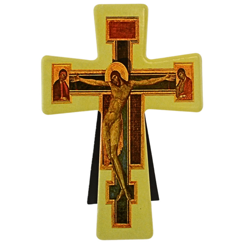 Keramički krst za sto i zid (17x12) cm