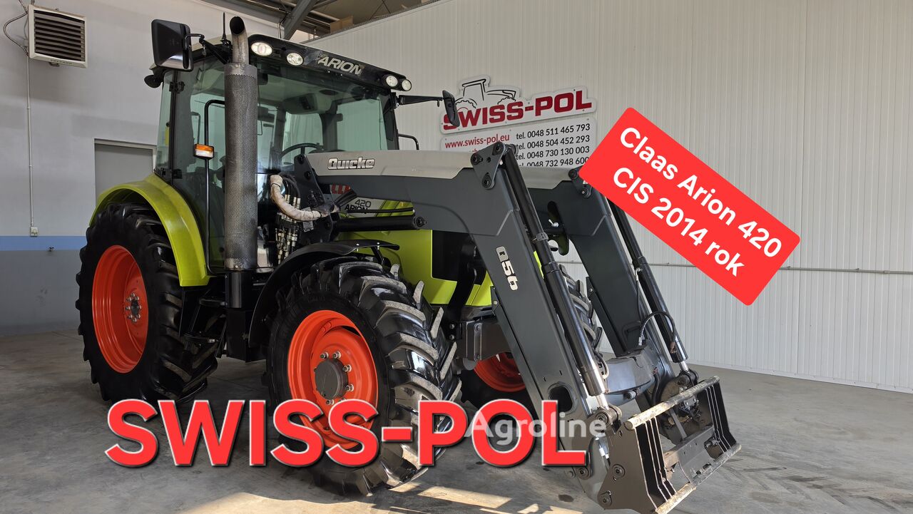 Claas Arion 420 traktor točkaš