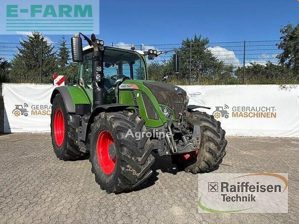 Fendt 724 s4 profi plus traktor točkaš